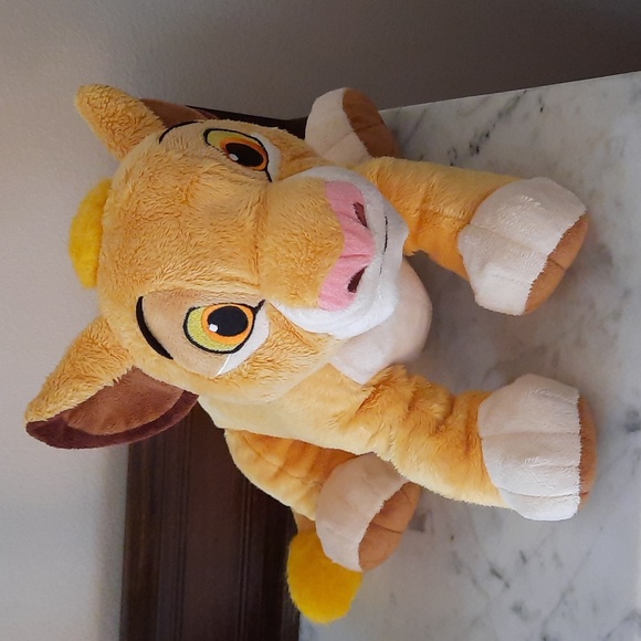 Disney | Other | Genuine Disney Store Large Simba Plush | Poshmark